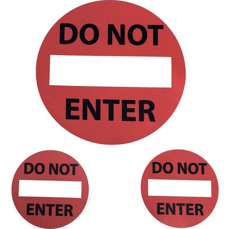 Do Not Remove Sign - Etsy