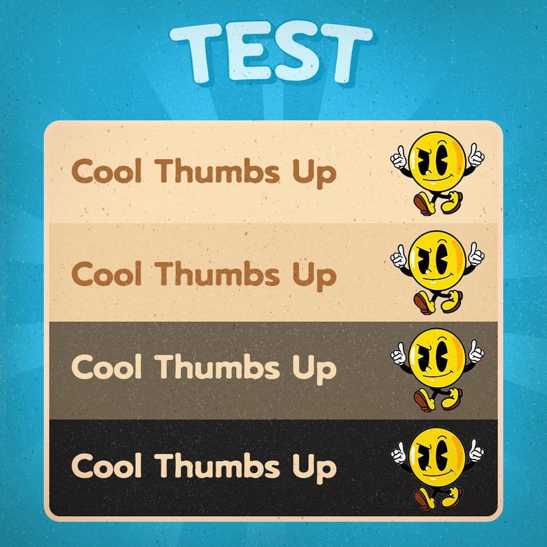 Animated Thumbs up Emote: Retro Emoji Twitch/discord Streamer (GIF ...