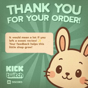 Kawaii Jumping Bunny Animated Twitch Emote – Cute Bouncy Rabbit GIF for ...