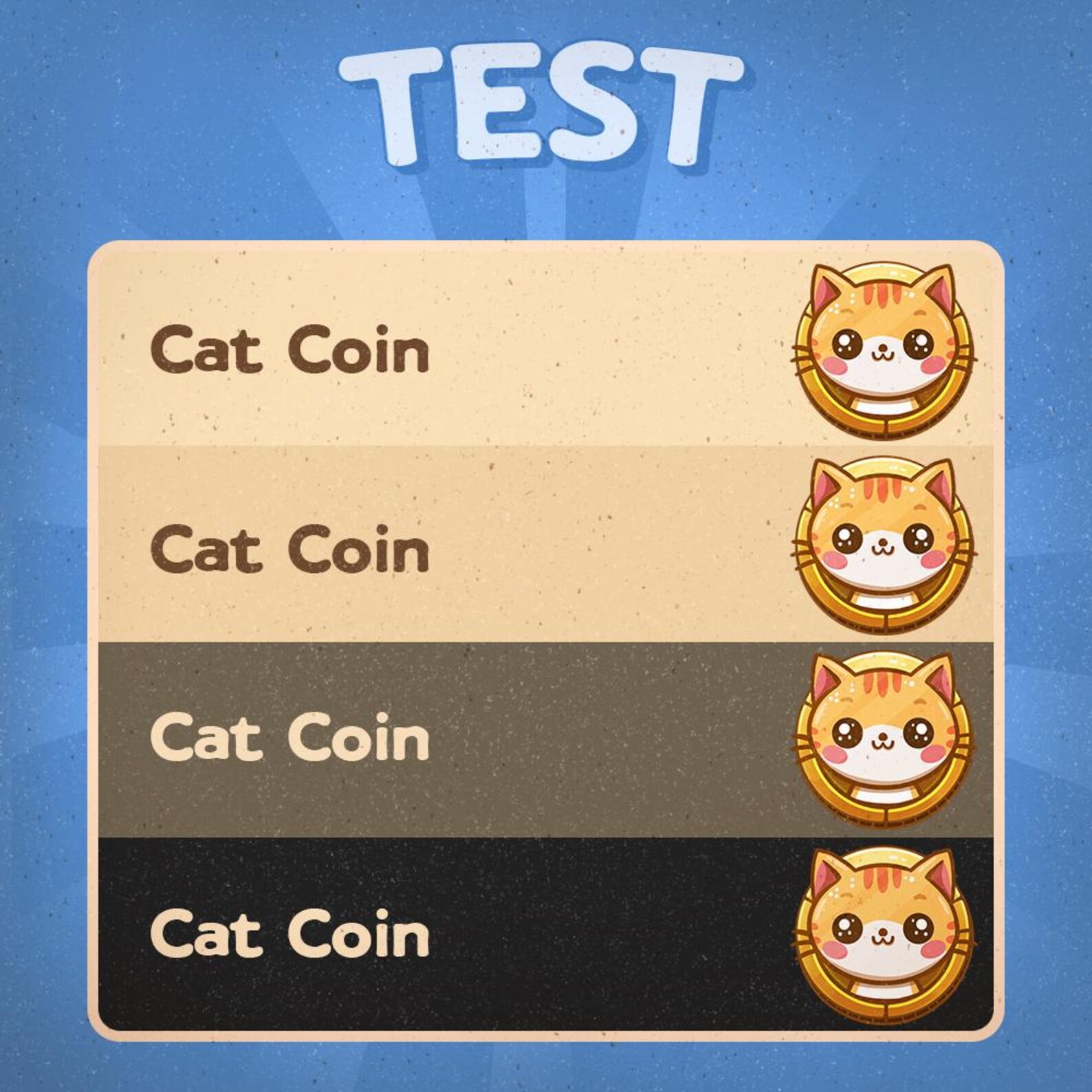 Kawaii Golden Cat Coin Icon: Twitch/kick Channel Point Reward (PNG ...