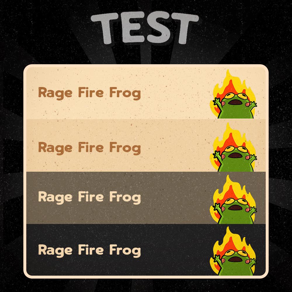 Rage Fire Frog Animated Emote for Twitch and Discord, Funny Angry ...