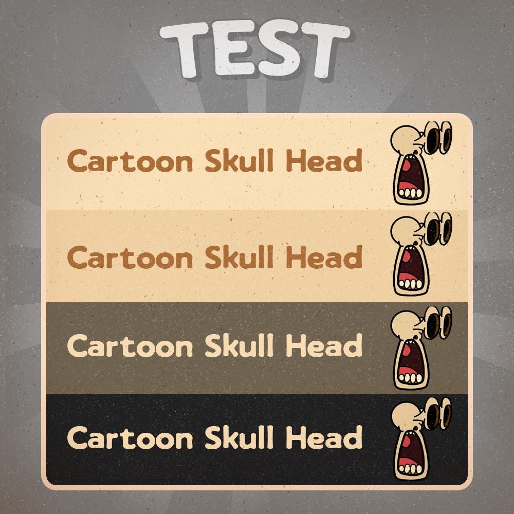 Shocked Skull Twitch Emote: Funny Animated Screaming GIF - Etsy