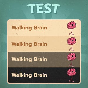 Kawaii Walking Brain Animated Emote for Twitch Discord Kick – Funny ...