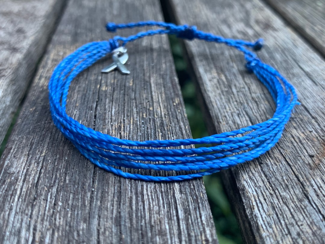 Colorectal Cancer Awareness Bracelet - Waterproof and Adjustable - Etsy