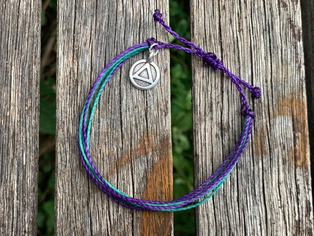 Recovery, Addiction, and Overdose Awareness Bracelet - Adjustable and ...