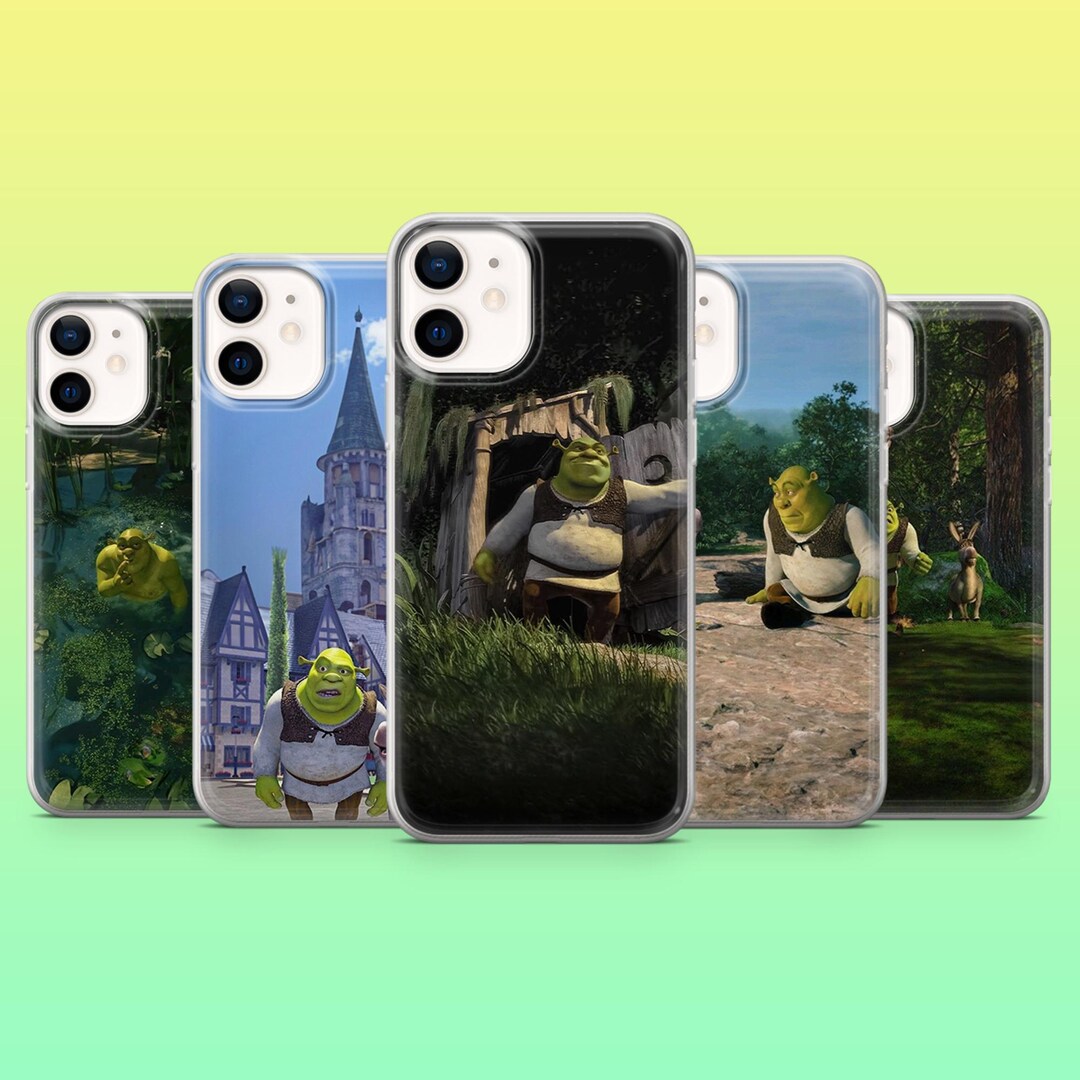 Shrek Phone Case Dreamworks Swamp Cover for iPhone 16 , 15, 14, 13, 12 ...