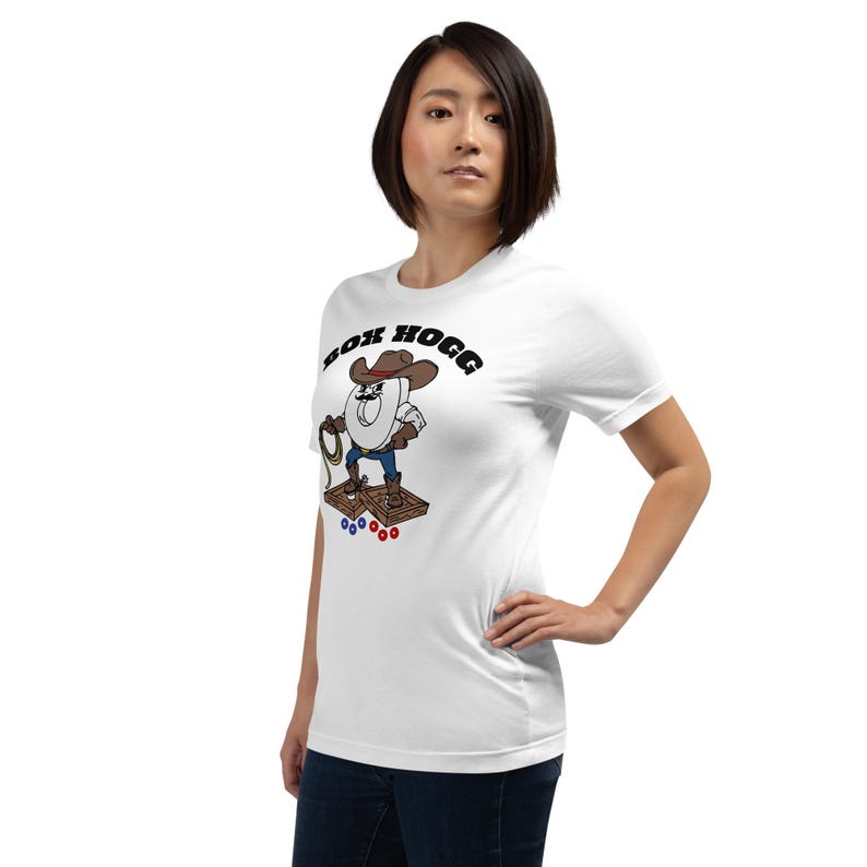 Box Hogg: the Fastest Toss in the West Washer Toss T-shirt - Etsy