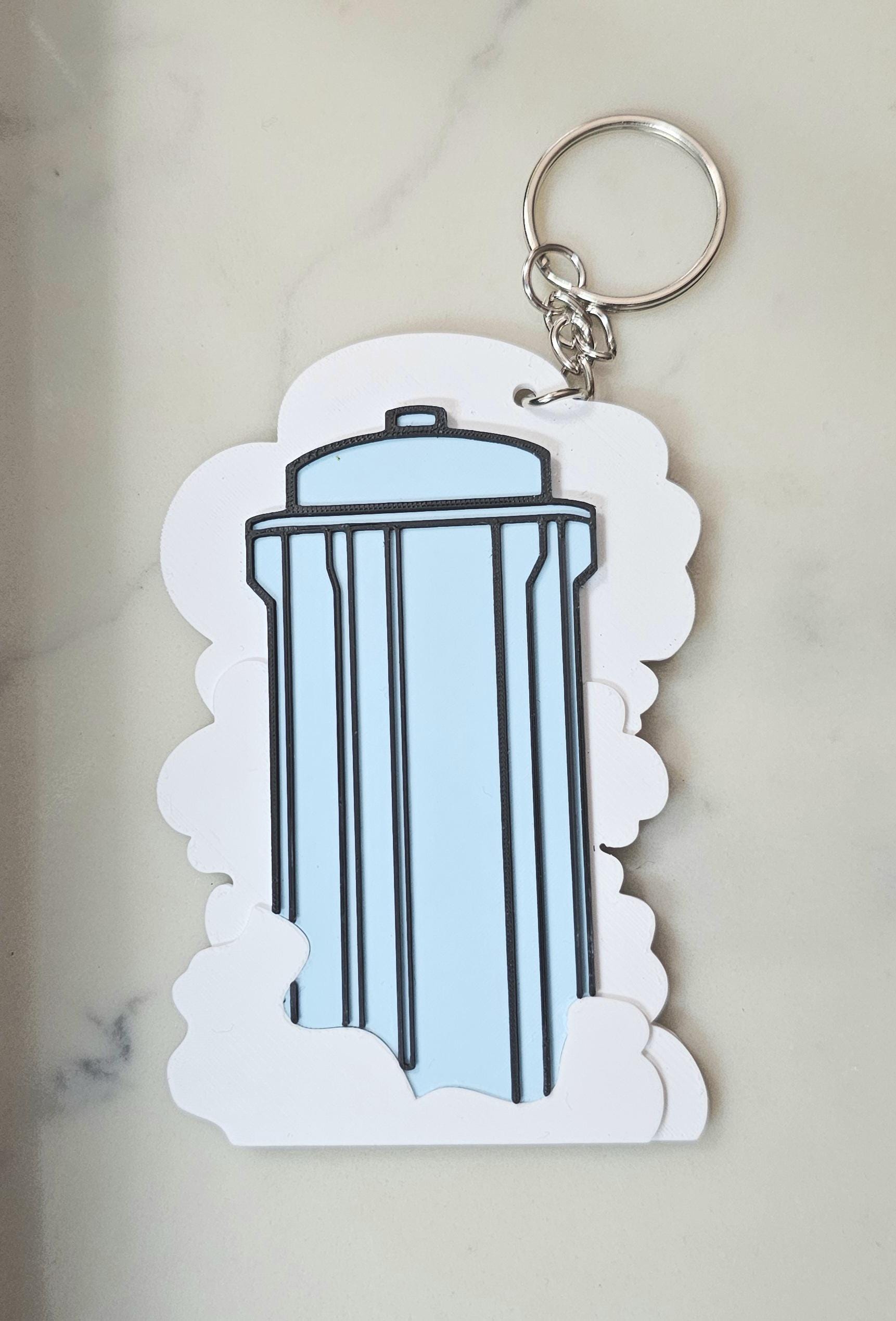 La Grande Water Tank 3D Printed Keychain - Etsy