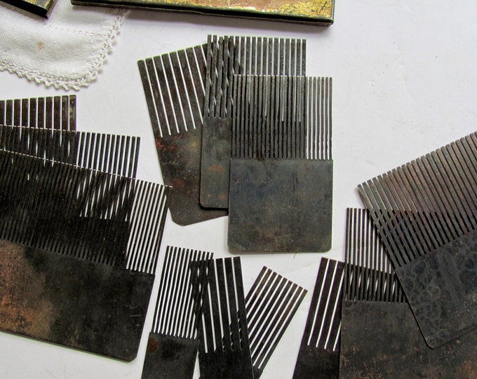 Vintage Ridgely Graining Combs Wood Grain Faux Finish Painting Tools ...