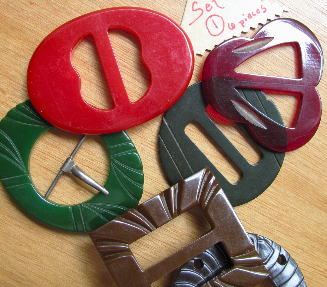 Belt Buckles Plastic Acrylic Metal LARGE Scarf Slide Leather Handbag ...