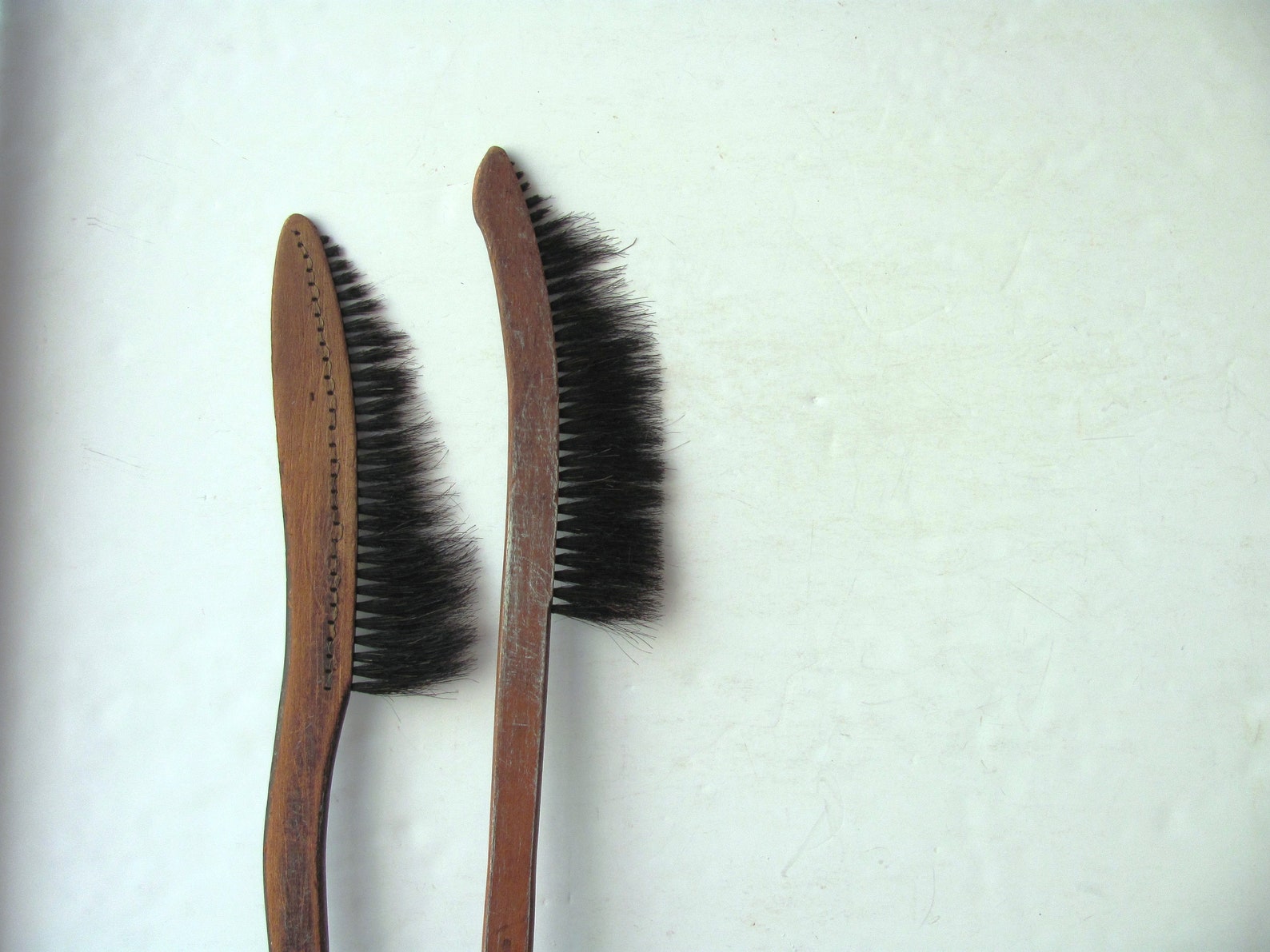2 Drafting Brushes Long Wooden Handles Engineer Brush Duster Artist ...