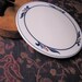 Vintage Dansk Trivet Maribo Hot Plate Modern Danish Blue White Cheese ...