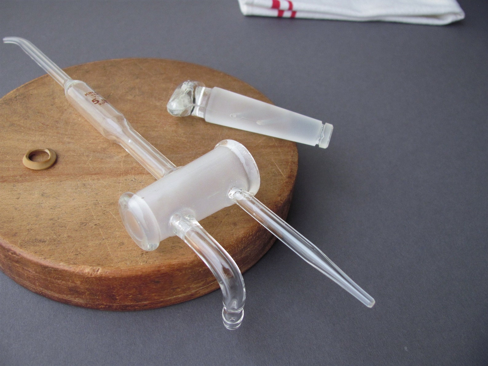 Vintage Stopcock Kimax Pipette Filtration Test Tube Cylinders | Etsy