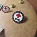 5 Vintage Red Cross Pins Lapel Pin American Red Cross Metal - Etsy