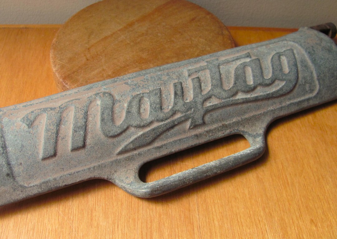 Maytag Washing Machine Wringer Roller Cover Laundry Washer Logo Plaque ...