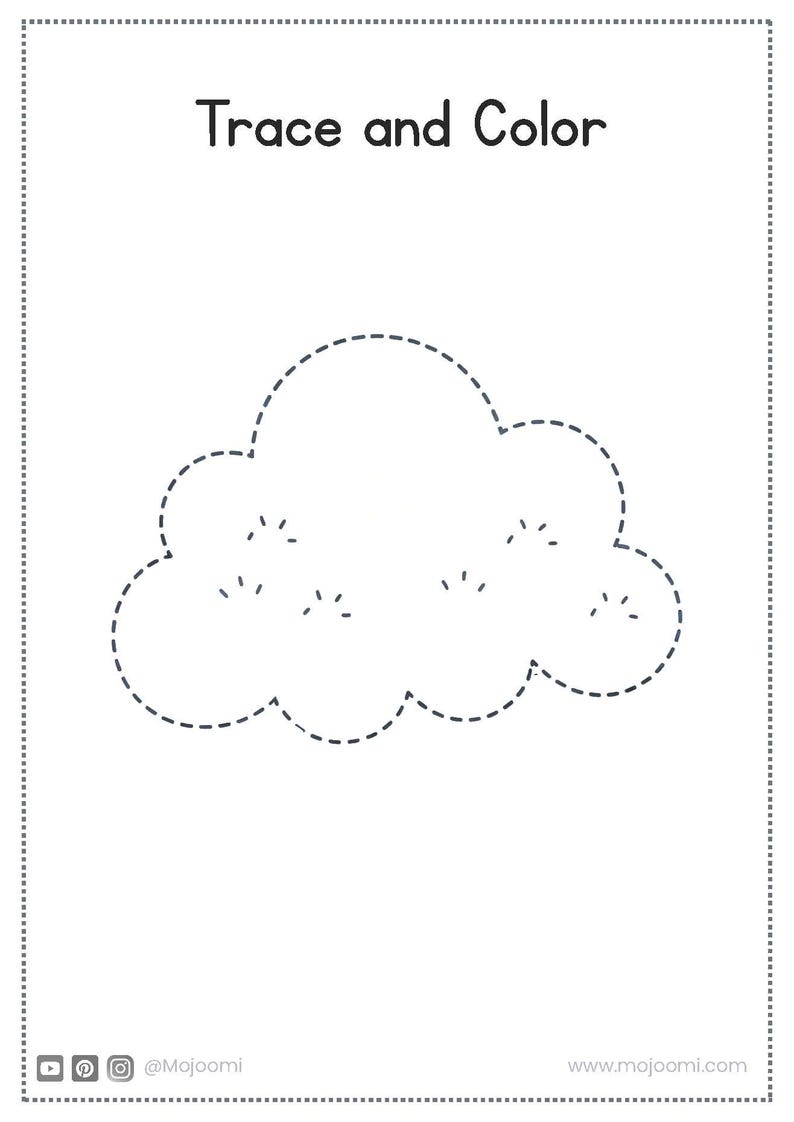 Learn Drawing Worksheet for Kids – Step-by-step Drawing Practice ...