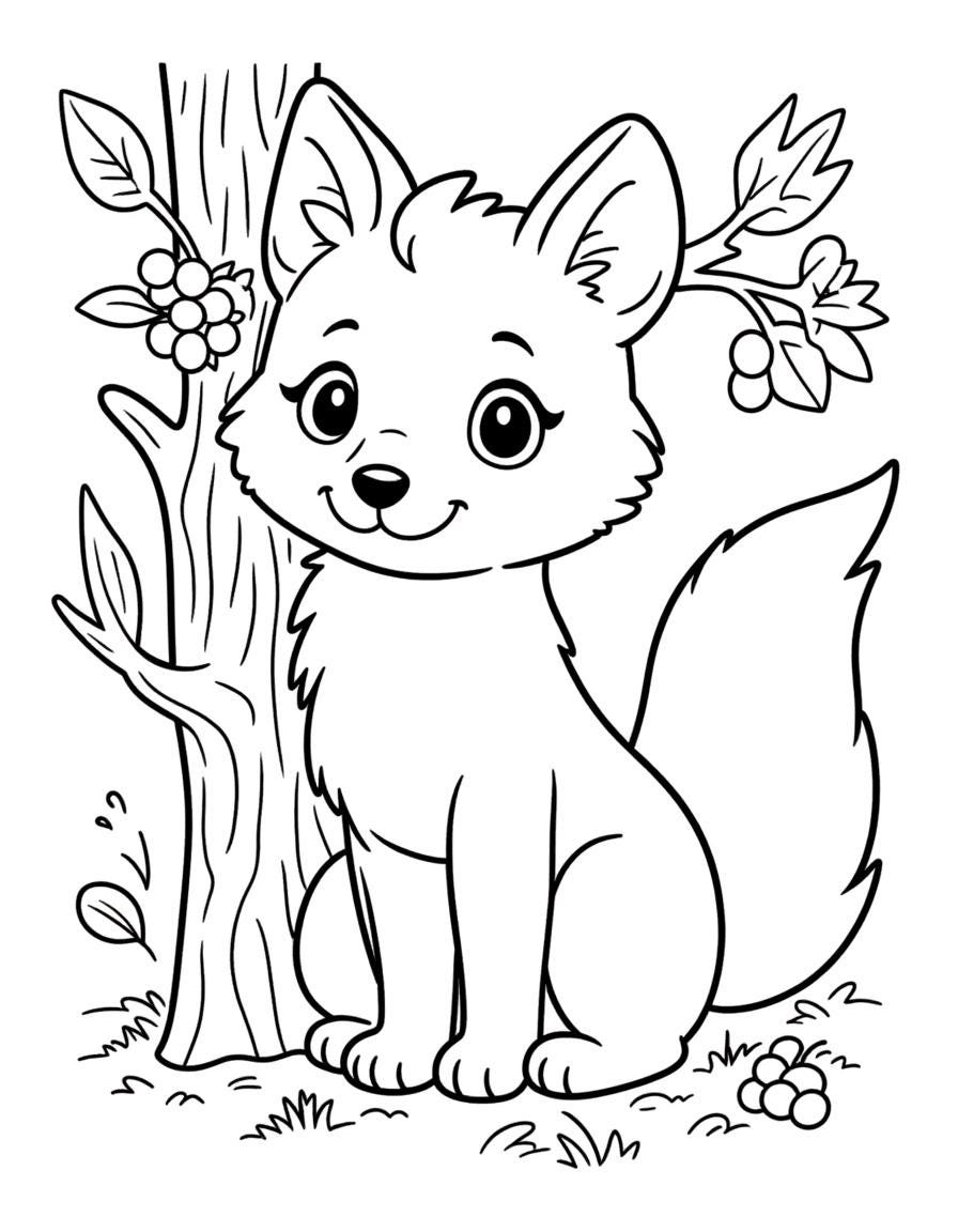 Kawaii Animals Coloring Book | Cute Animal Coloring Sheets |funny ...