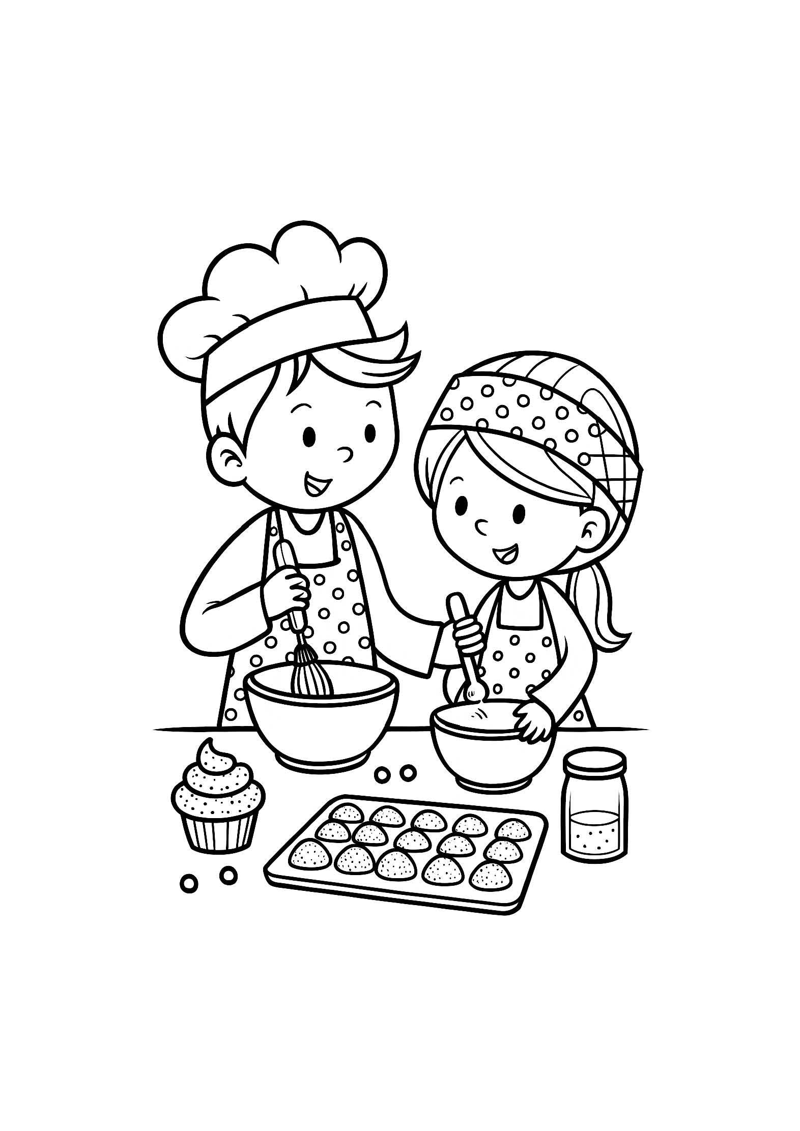 Kitchen Coloring Book: 20 Food Art Pages for Toddlers (PDF Download - Etsy