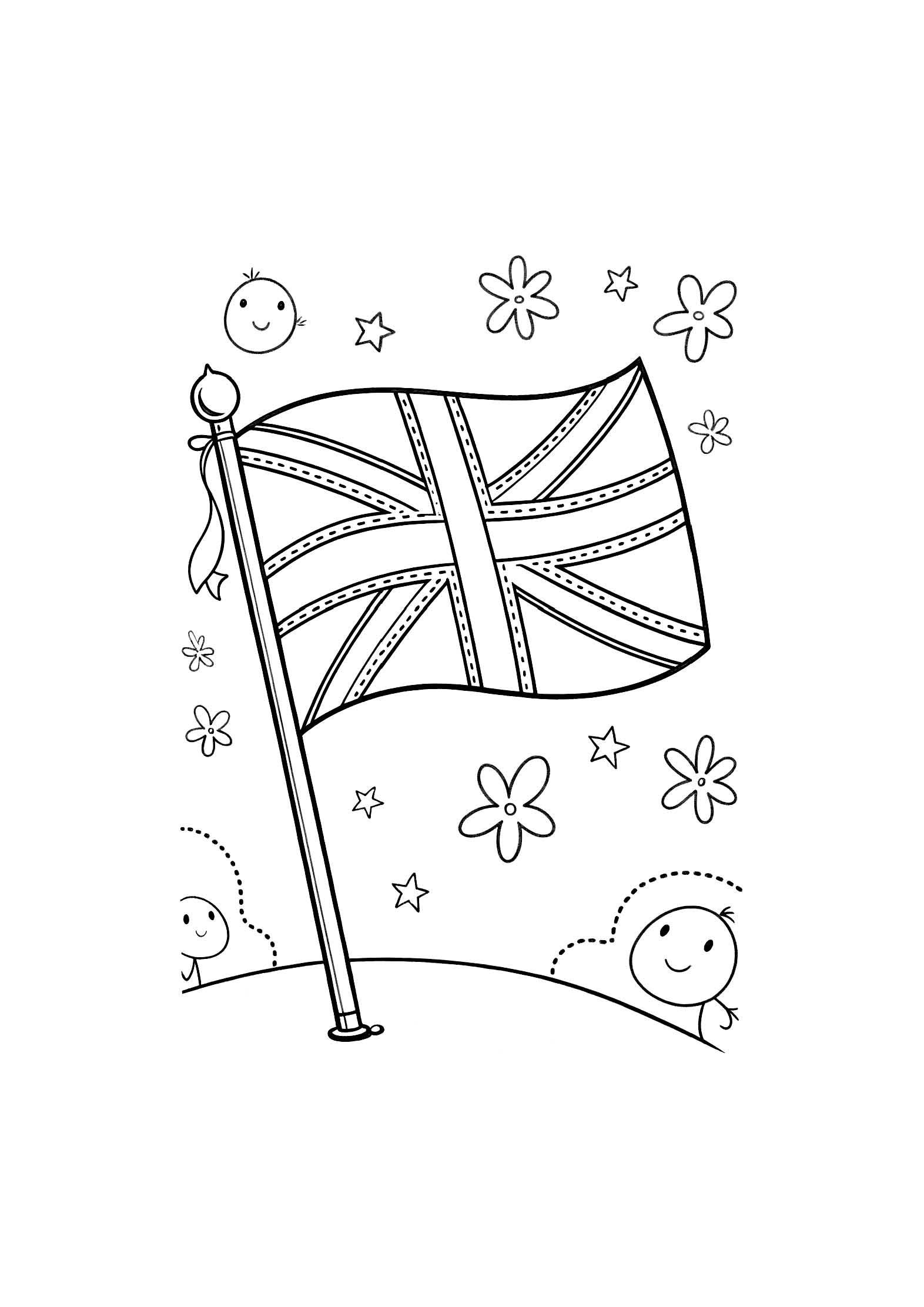 World Flags Coloring Book: 20 Printable Pages, Educational Activity ...