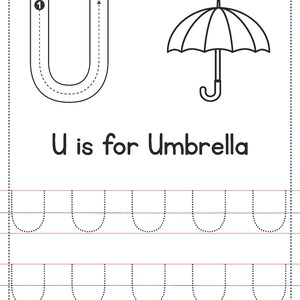 Uppercase Alphabet Tracing Worksheets | Preschool Writing Practice| 26 ...