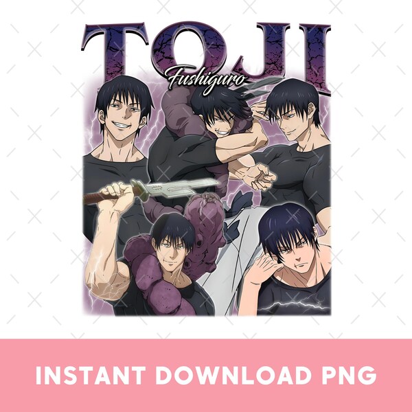 Toji Fushiguro Png - Etsy