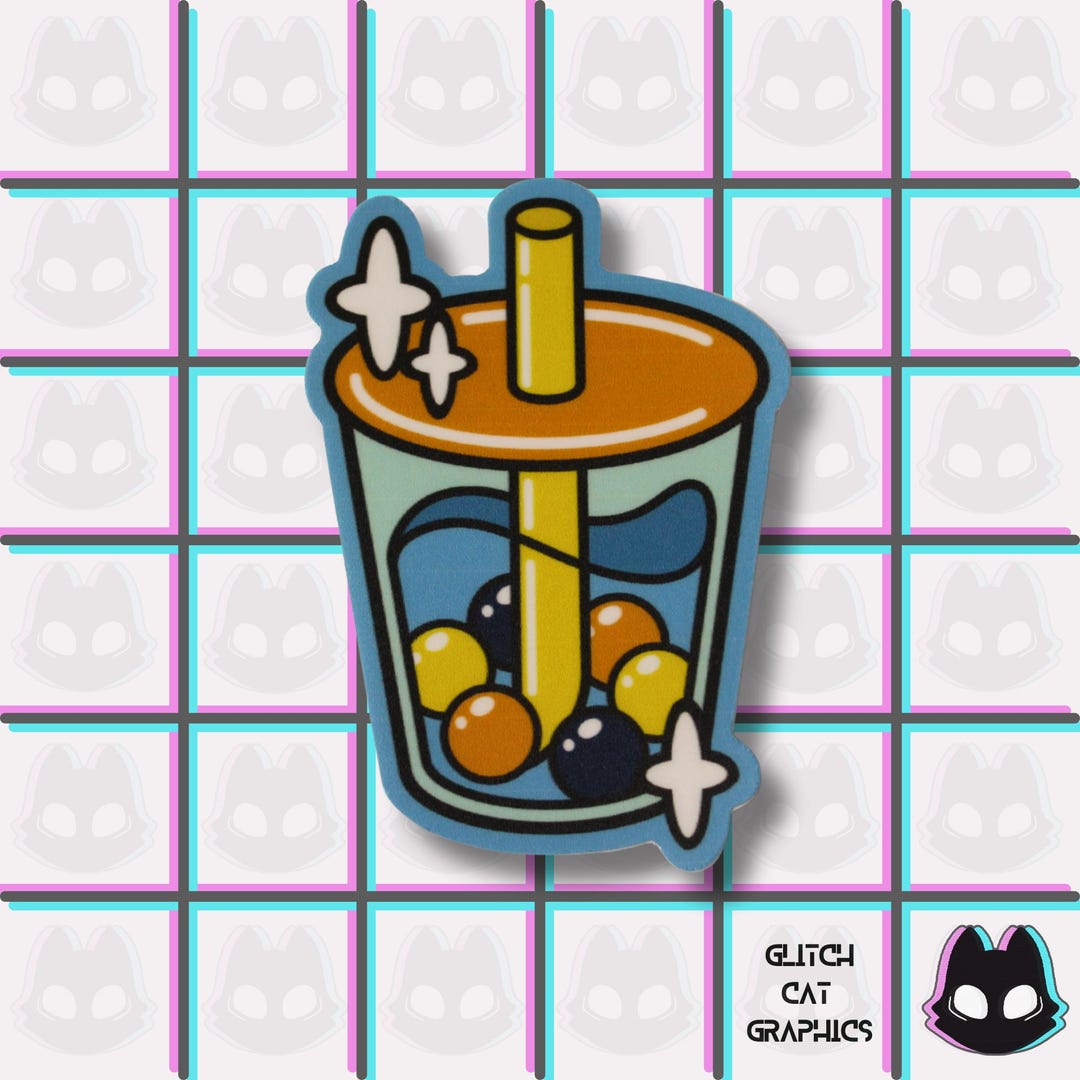 Aroace V2 Flag Pride Boba Milk Tea - Sticker - Etsy Canada