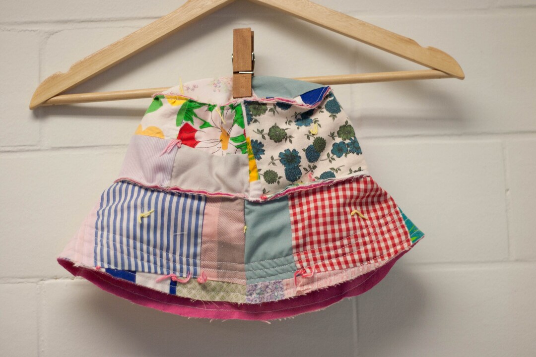 Upcycled Quilt Bucket Hat (small) - Etsy