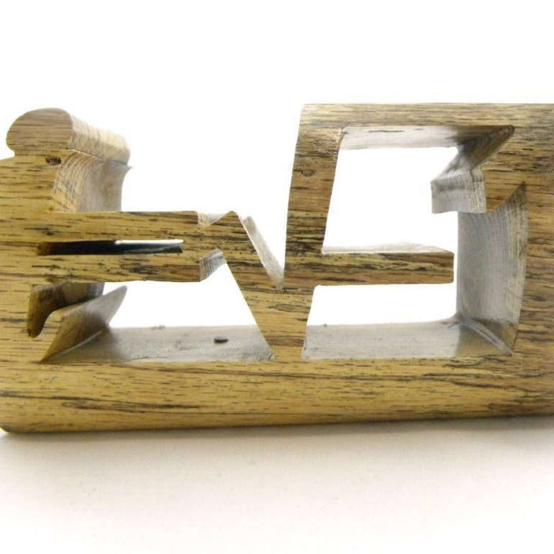 Math Imaginary Numbers in Oak Wood, Geometry - Etsy