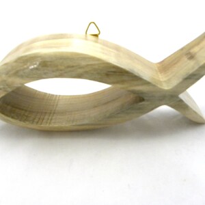 Jesus Fish Outline Wood Wall Art, Ichthys, Ichthus, Christian Fish ...