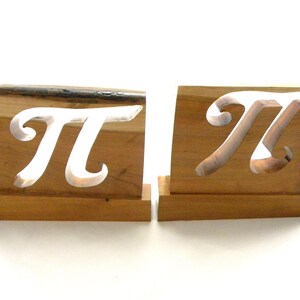 Pi Number Wood Art Décor - Etsy