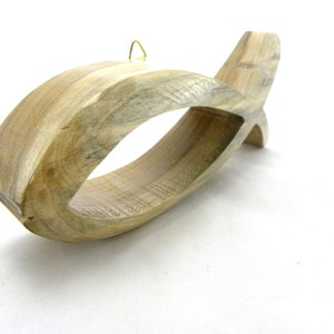 Jesus Fish Outline Wood Wall Art, Ichthys, Ichthus, Christian Fish ...
