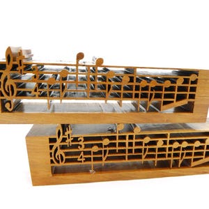 Music Notes Maple Wood Art Décor Sculpture - Etsy