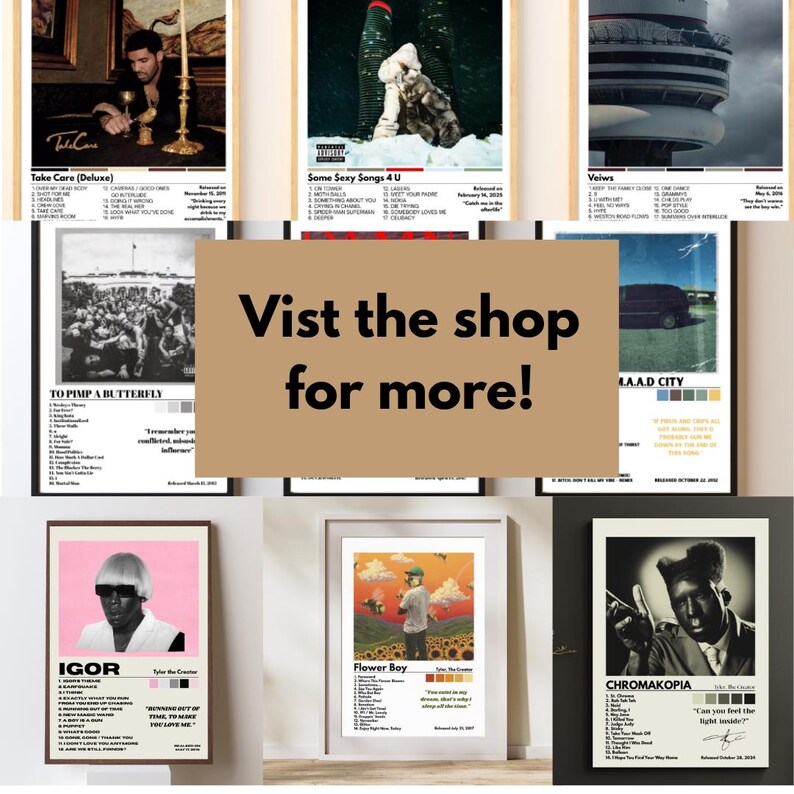 Chromkopia Album Poster - Digital Album Art Poster Download - Wall Art ...