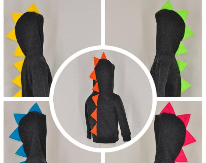Pick Your Favorite Spike Color Charcoal Gray/black Dinosaur - Etsy
