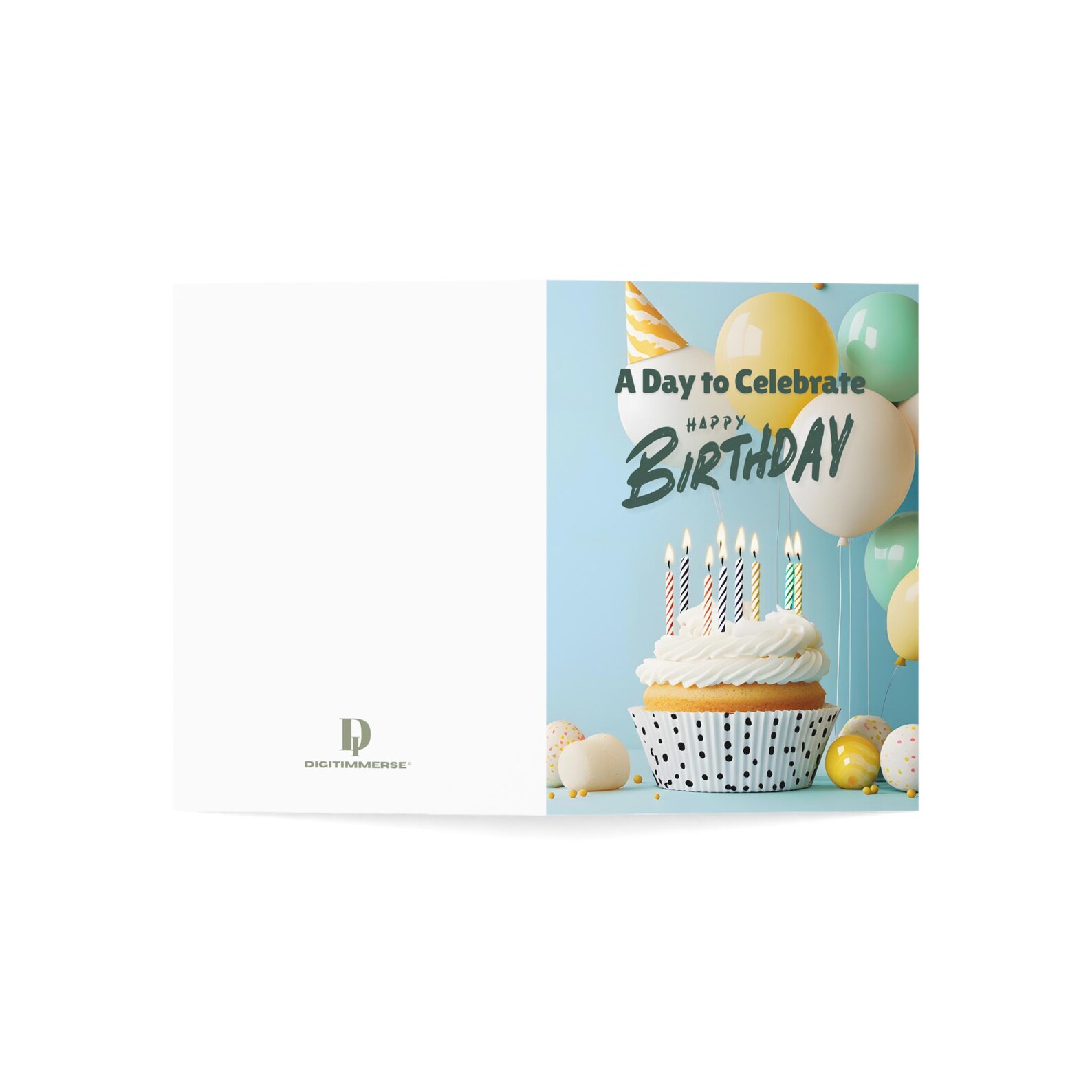Physical Birthday Poetry Greeting Card - A Day to Celebrate - Etsy