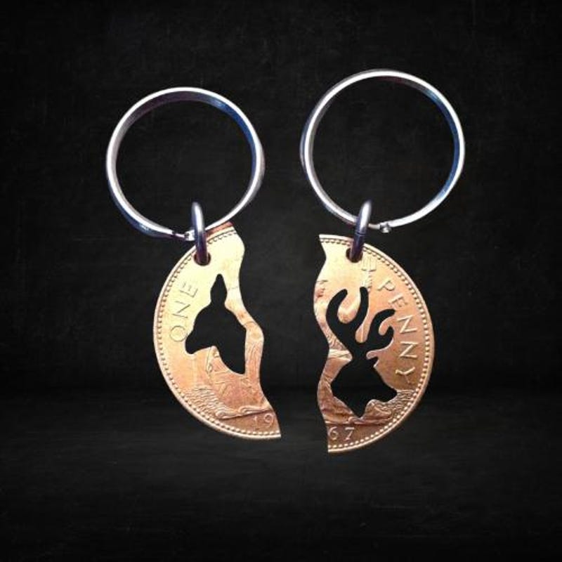 Couple Keychains - Etsy