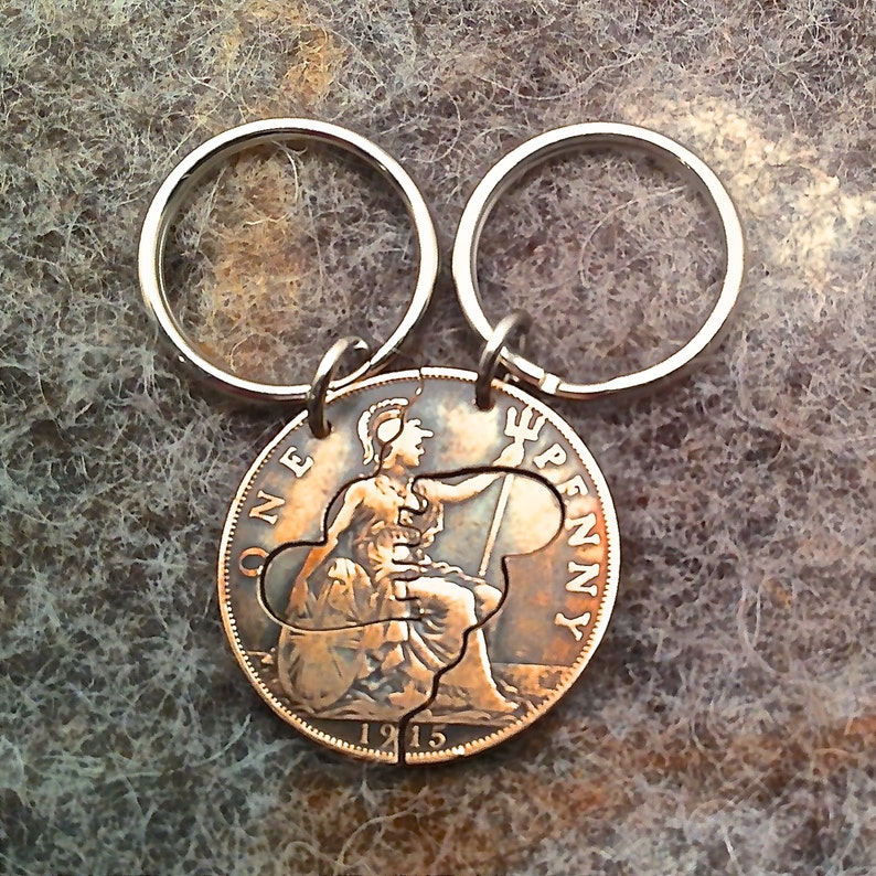 Steampunk Heartscopper Interlocking Vintage Coin | Etsy