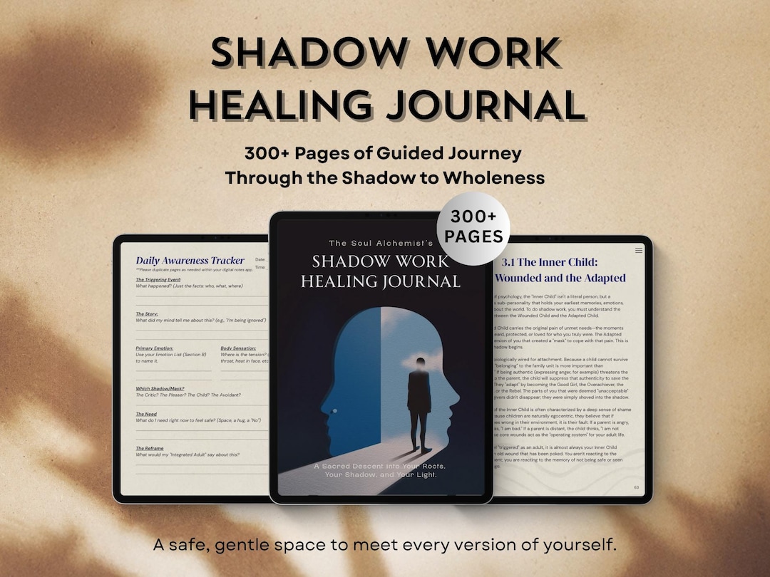 Shadow Work Journal PDF: Inner Child Healing & Trauma Processing - Etsy