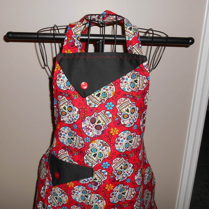 Skull Apron - Etsy