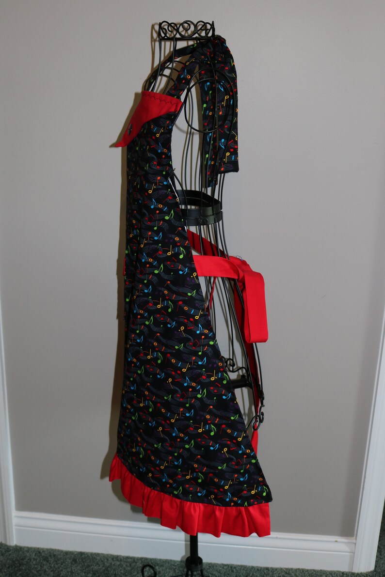 Brightly Colored Music Notes Women's Apron Pocket - Etsy