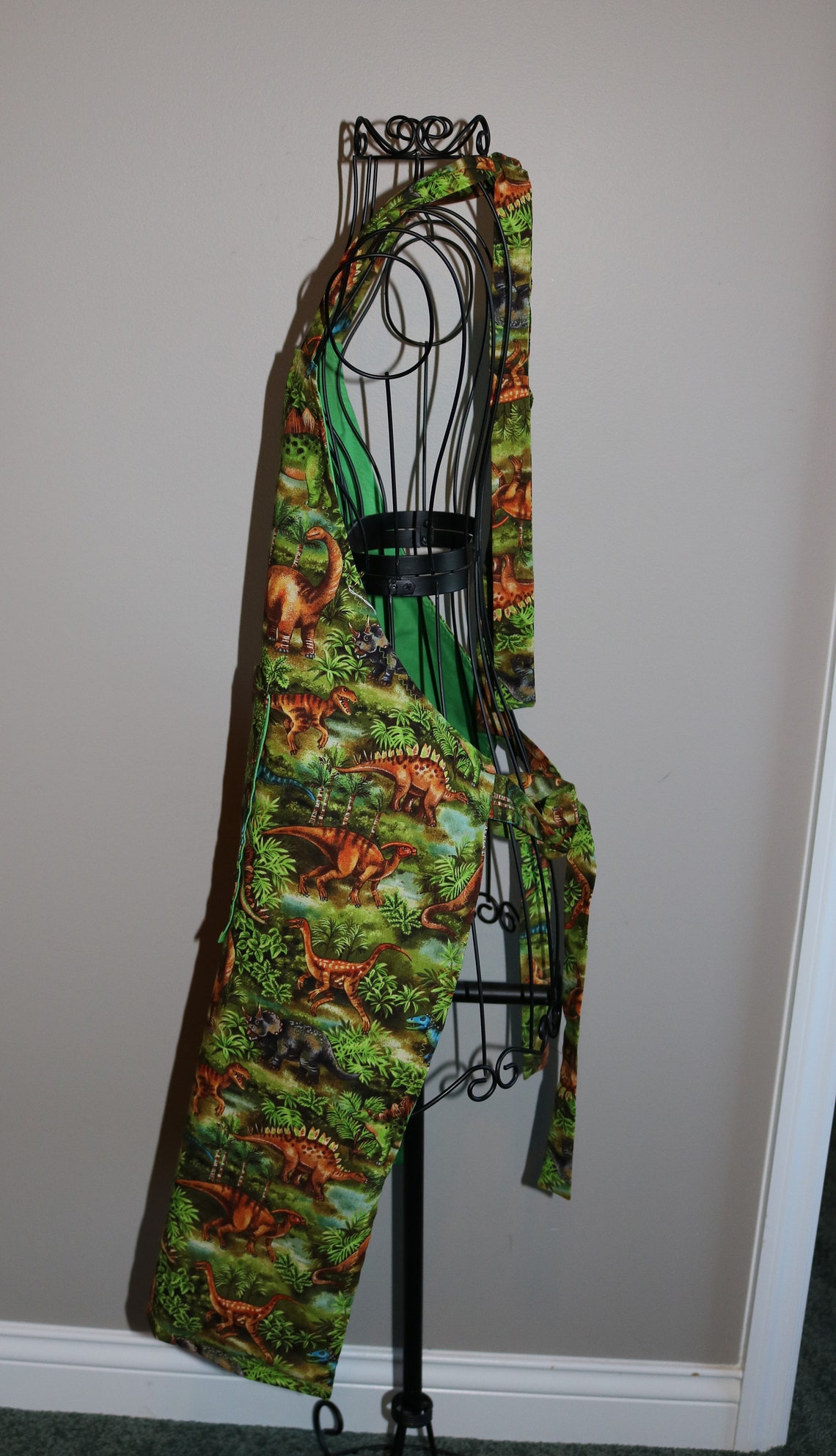 Dinosaurs Adult Unisex Apron Prehistoric Pocket - Etsy