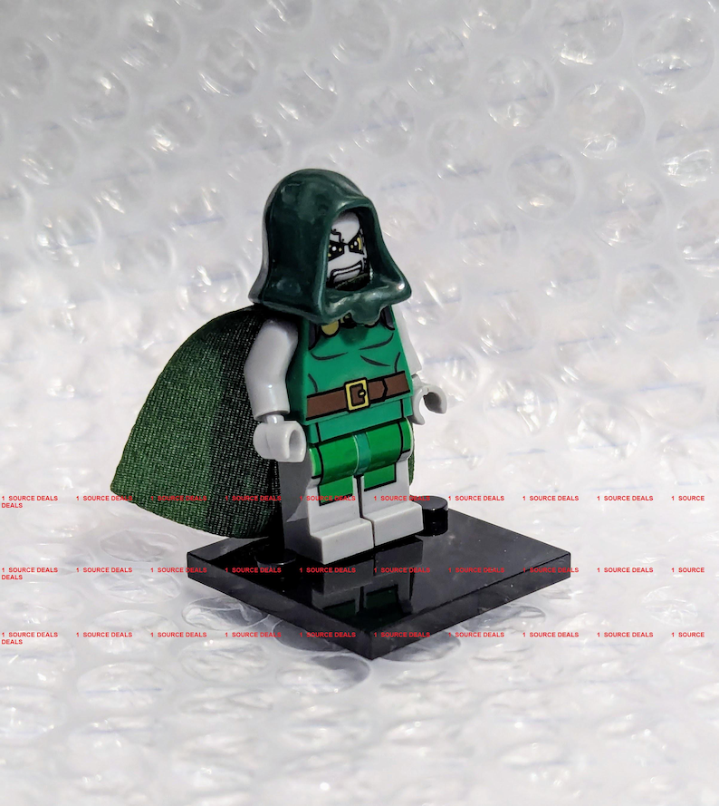 Doctor Doom Minifigure: Classic Villain Building Block Figure - Etsy