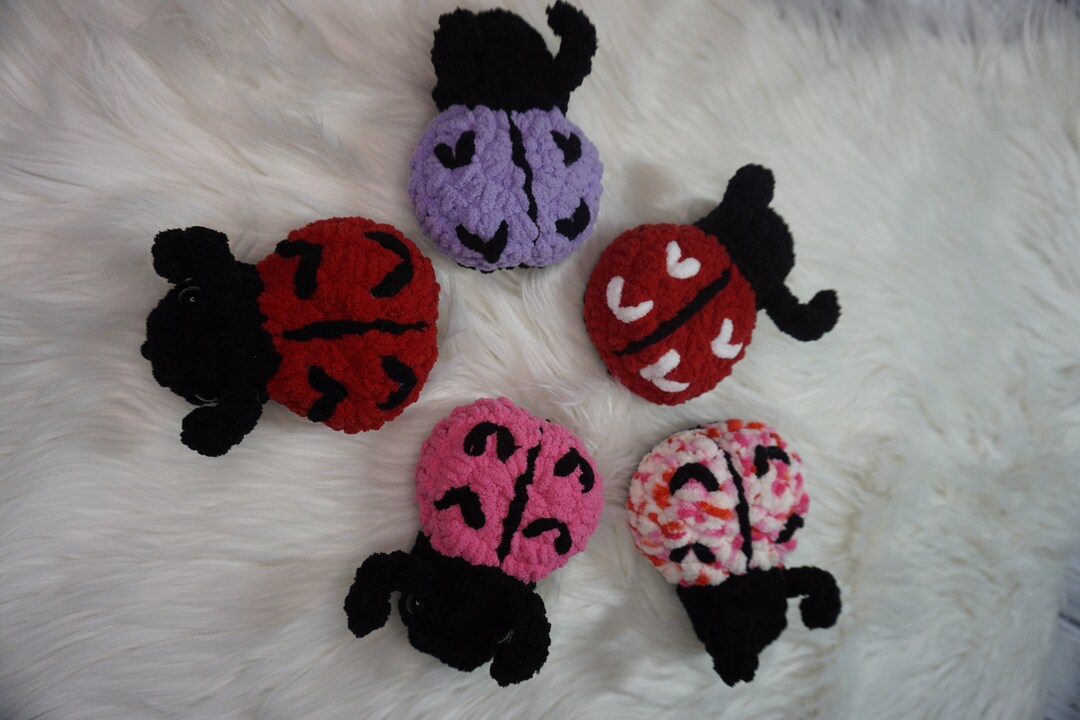 Pocket Ladybug, Crochet Ladybug, Ladybug Cuddly, Valentines Ladybug - Etsy