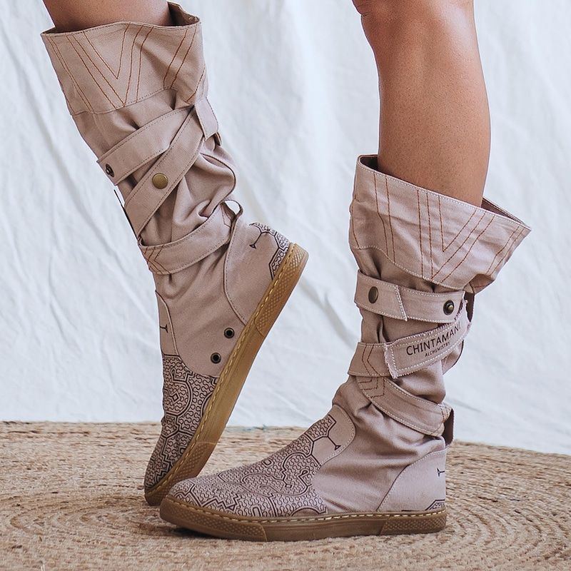 Womens Vegan. Boots - Etsy