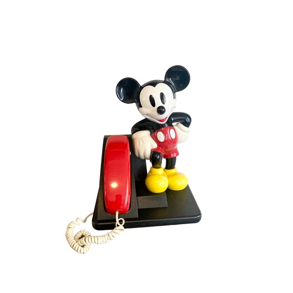 Mickey Mouse Telephone - Etsy