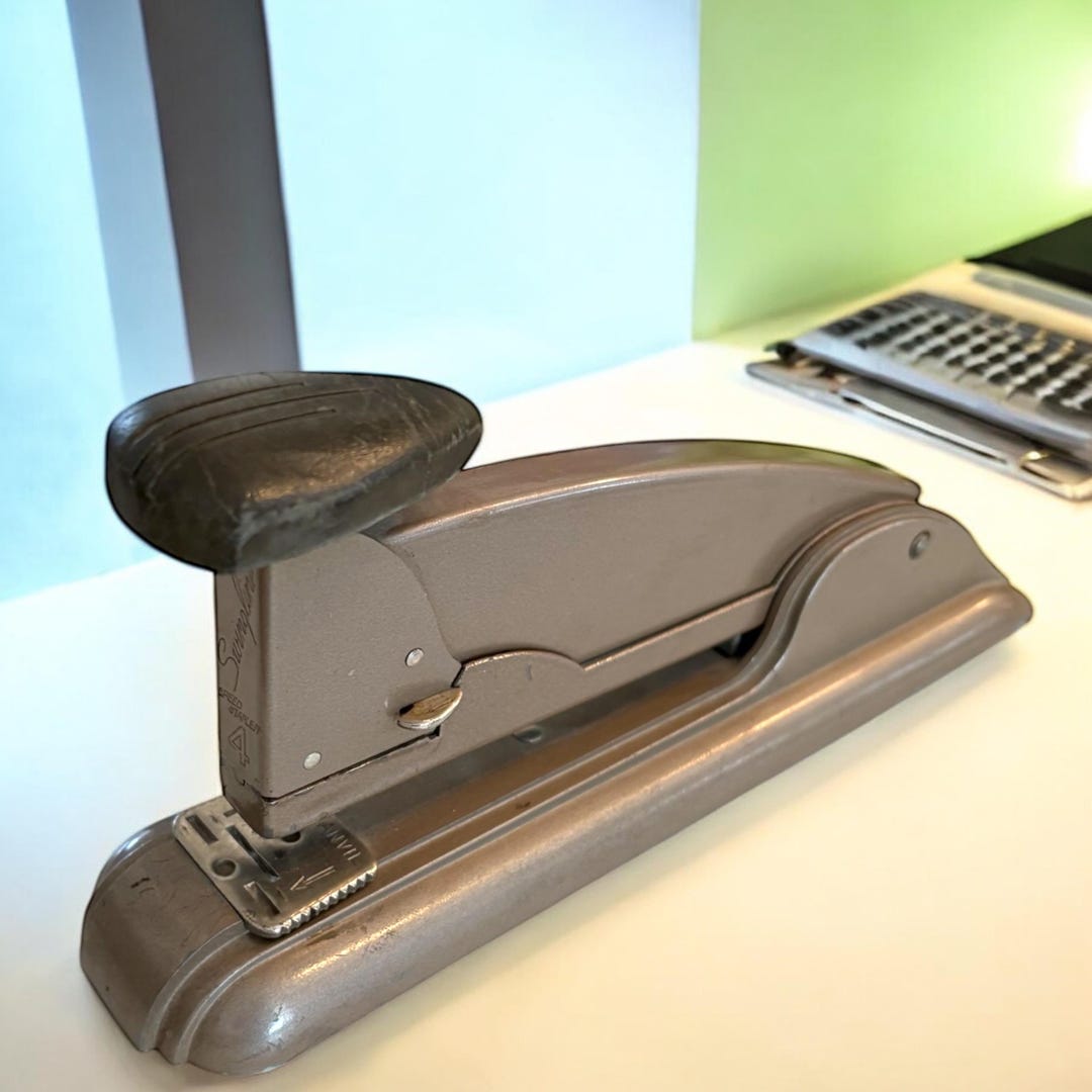 Vintage Stapler - Amazing Vintage Swingline Speed Stapler - Swingline 4 ...