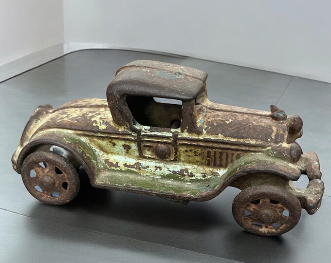 Vintage AC Williams Cast Iron 1920's Roadster Toy Car - Etsy