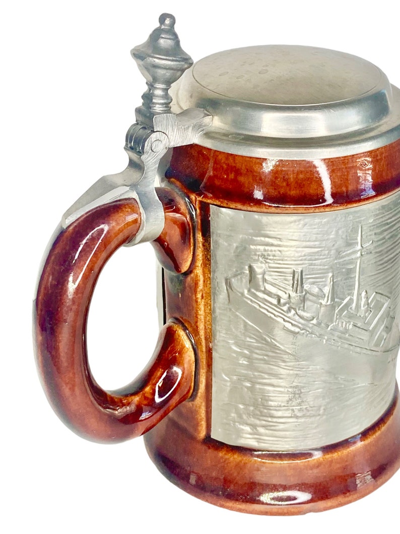 Vintage Collectible Stein USS Puget Sound vintage Stein - Etsy