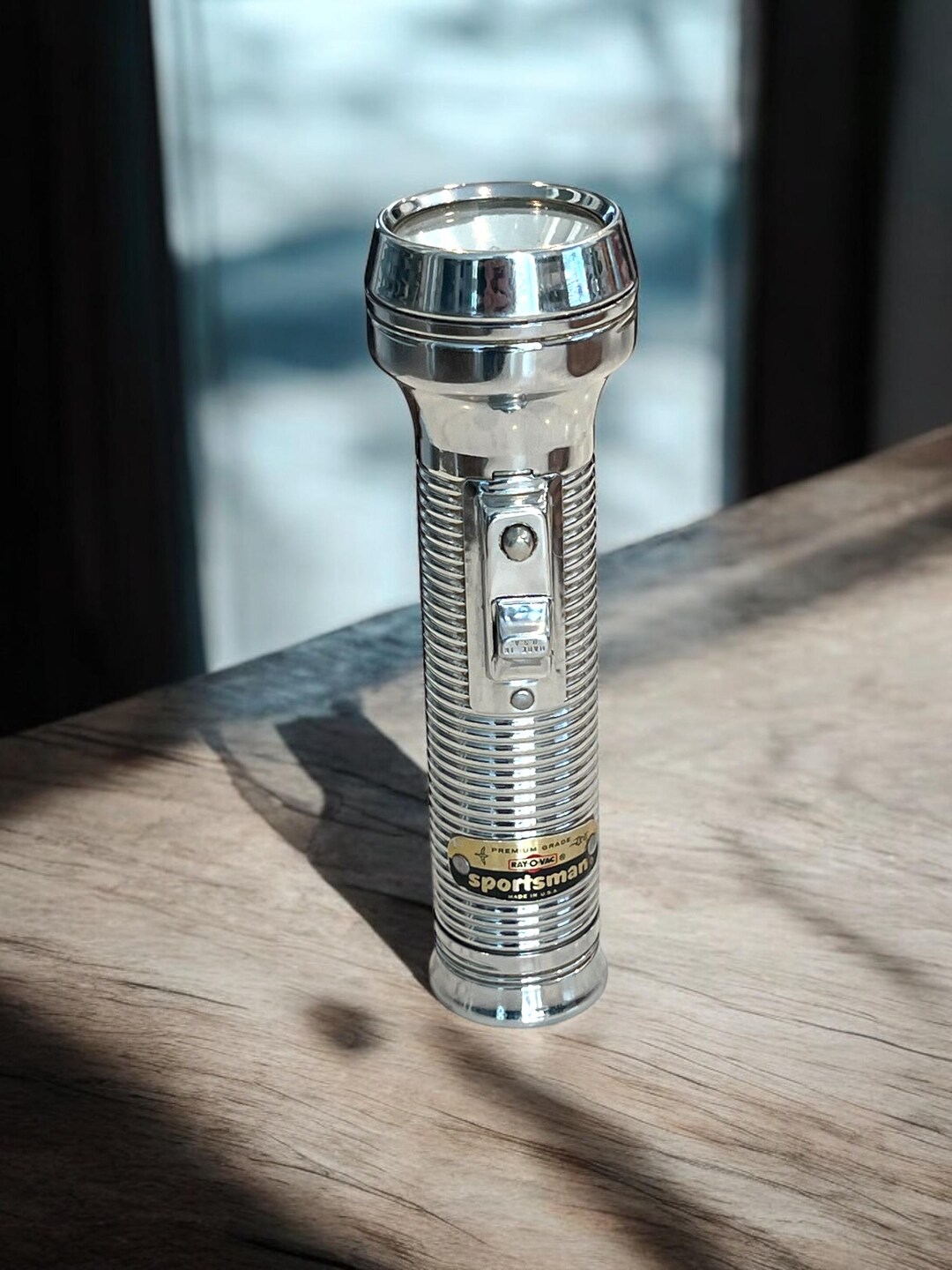 Vintage Small Metal Flashlight - Very Nice Vintage Metal Ray-o-vac ...