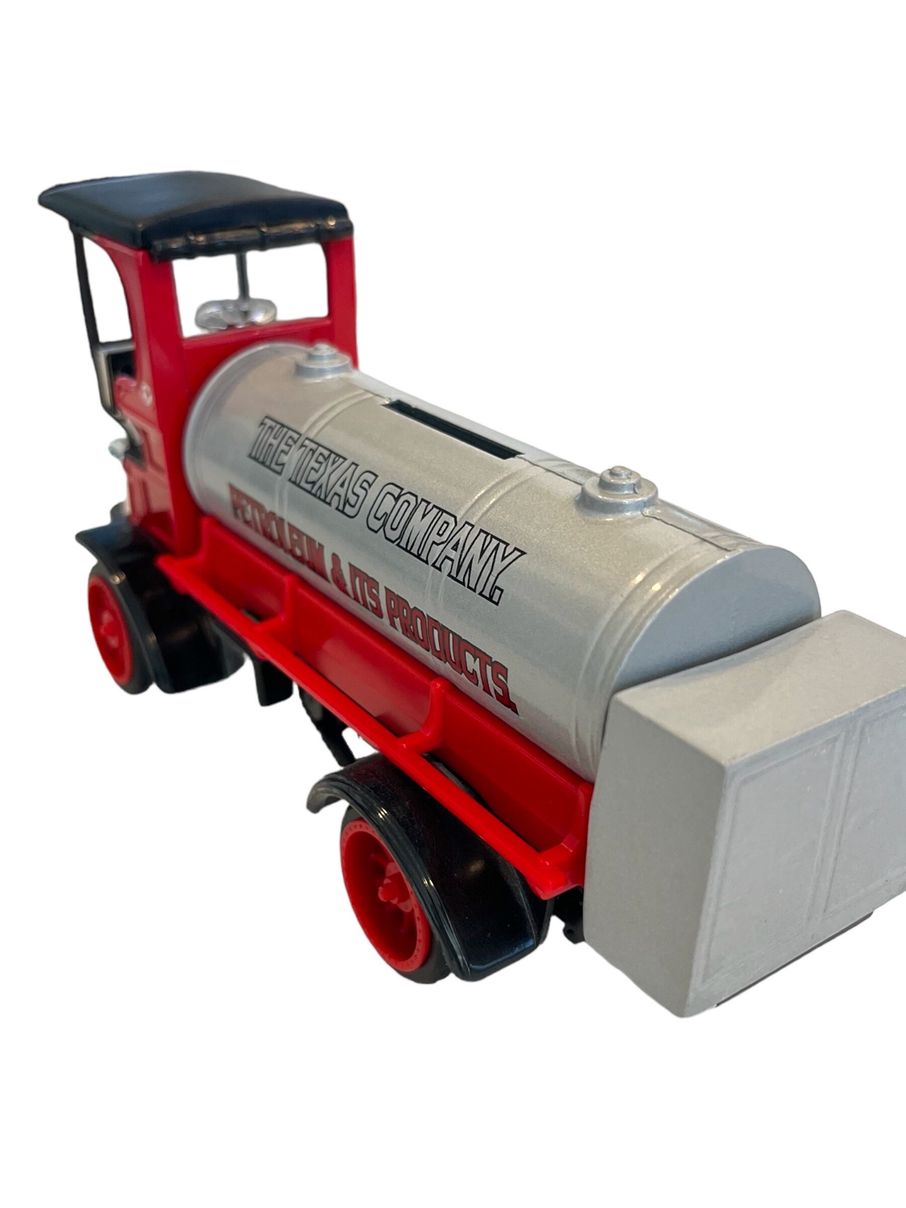 Vintage Diecast Texaco Tanker Truck Bank Ertl Texaco 1919 GMC Metal ...